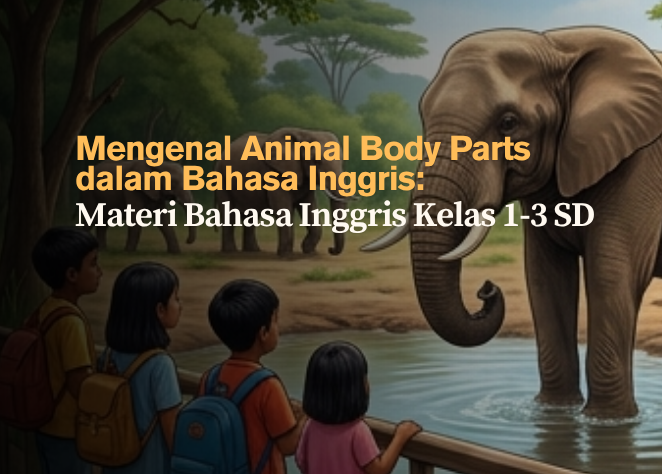 Mengenal Animal Body Parts dalam Bahasa Inggris: Materi Kelas 1-3 SD ...